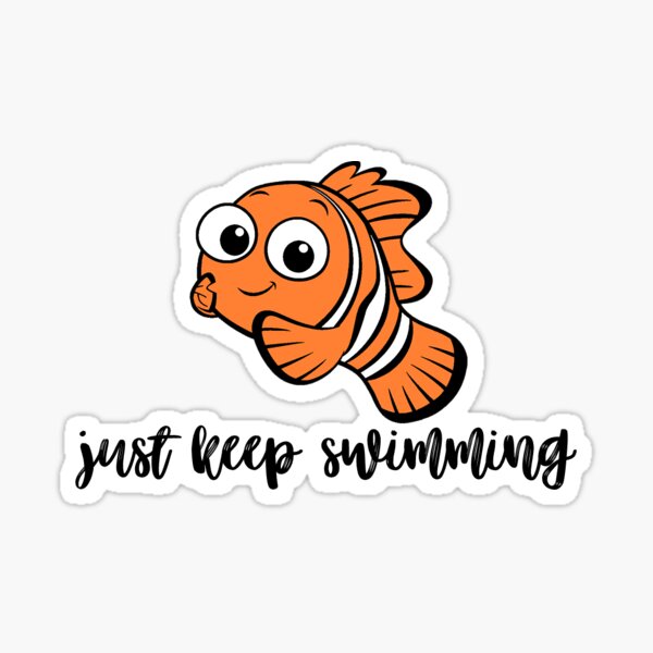 "Nemo Sticker" Sticker by ashuwey | Redbubble