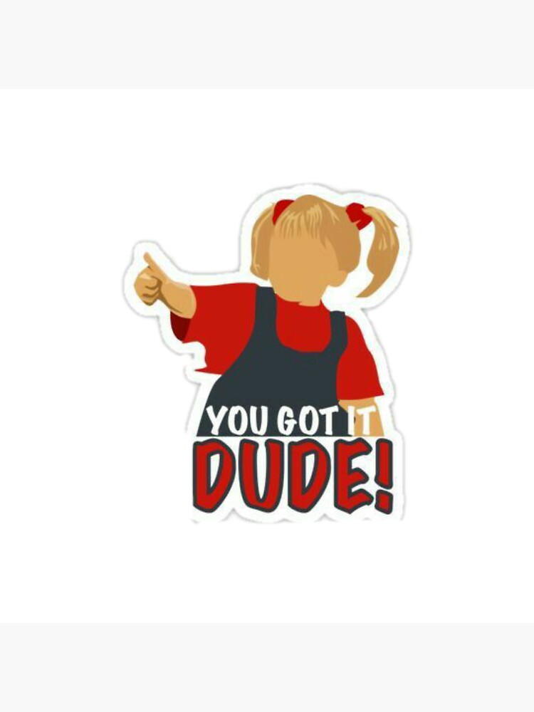 "Full house sticker" Sticker for Sale by mariahTaylor07 | Redbubble