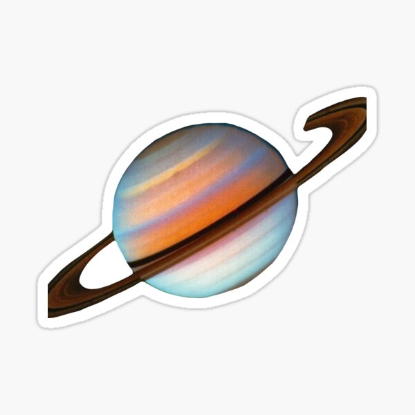 "Saturn Sticker" Sticker by kaydencewag | Redbubble