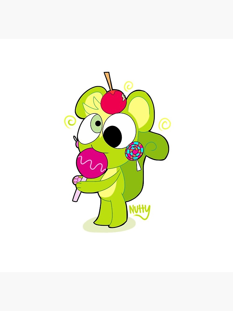 "Happy Tree Friends Nutty Chibi" Pin for Sale by Spookytoonzz | Redbubble