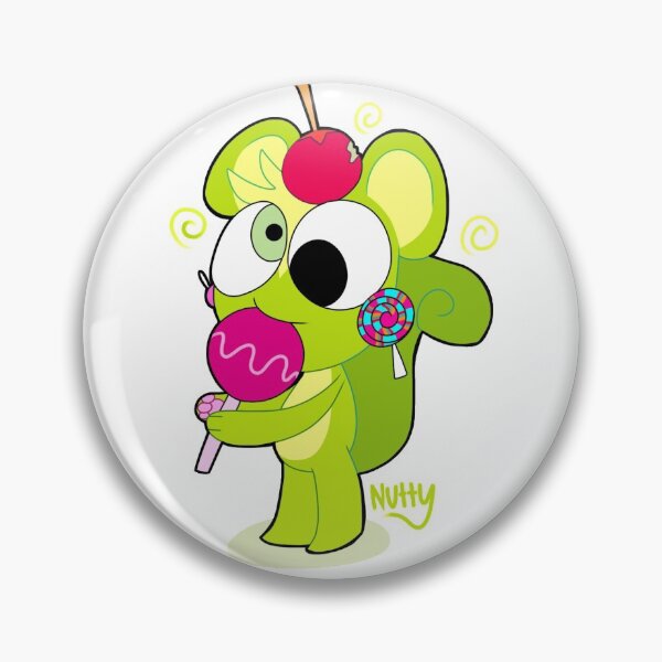 "Happy Tree Friends Nutty Chibi" Pin for Sale by Spookytoonzz | Redbubble