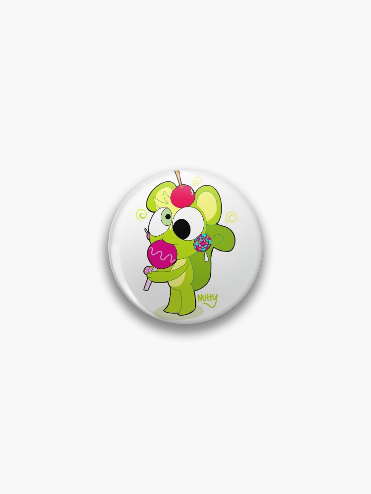 "Happy Tree Friends Nutty Chibi" Pin for Sale by Spookytoonzz | Redbubble