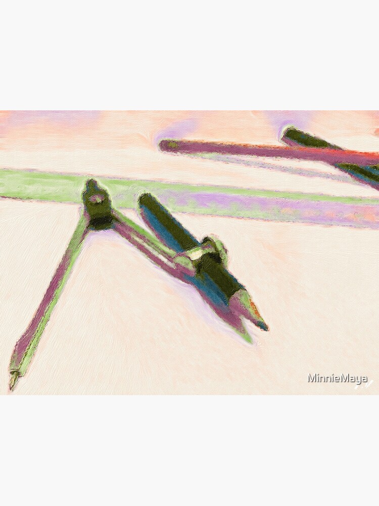 "Inanimate Objects Series - Drawing Compass V2" Poster for Sale by ...