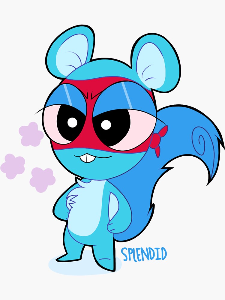 "Happy Tree Friends Splendid Chibi" Sticker for Sale by Spookytoonzz ...