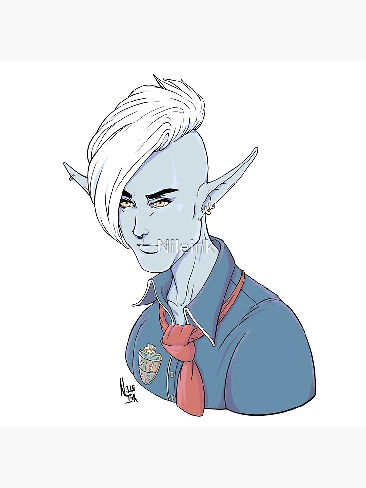 "Rhys the water elf" Poster by Nileink | Redbubble