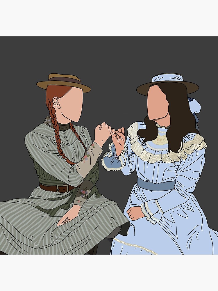 "anne n diana: anne with an e" Art Print for Sale by leelamargaret ...