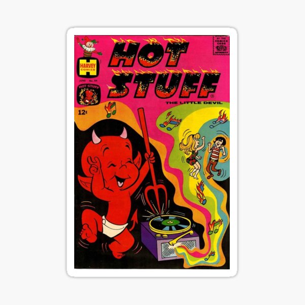 Little Red Devil Stickers | Redbubble