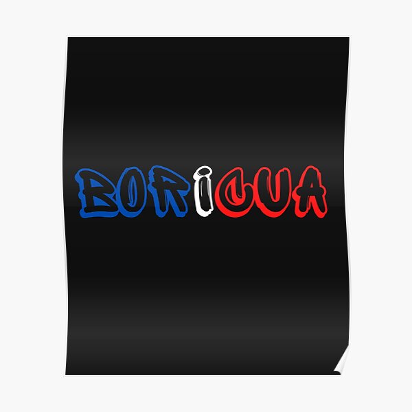 "Boricua" Poster for Sale by cultura143 | Redbubble