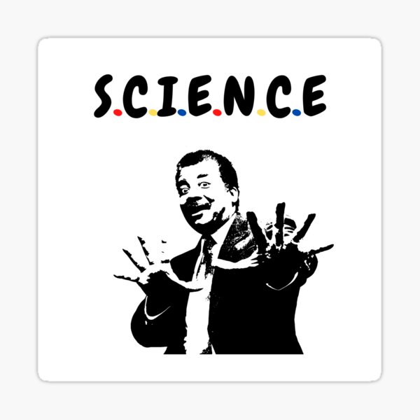 "Neil deGrasse Tyson" Sticker for Sale by Epic-Failure | Redbubble