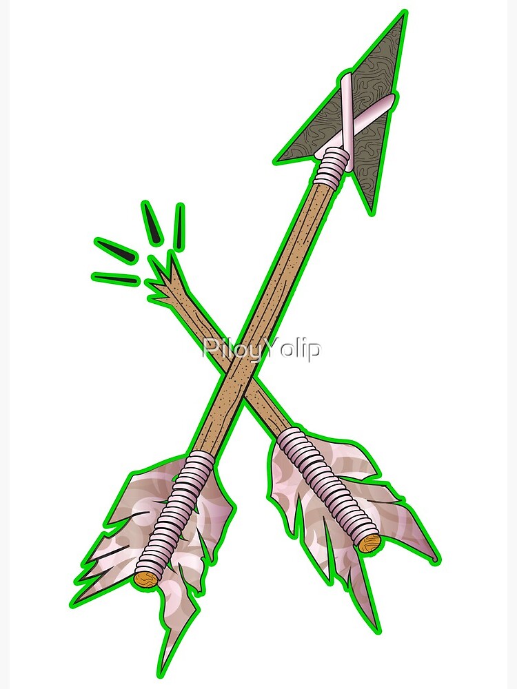 Broken Arrow Drawing