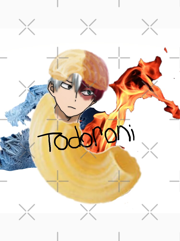 "My Hero Academia "Todoroni" Meme Print" T-shirt by Weebified | Redbubble