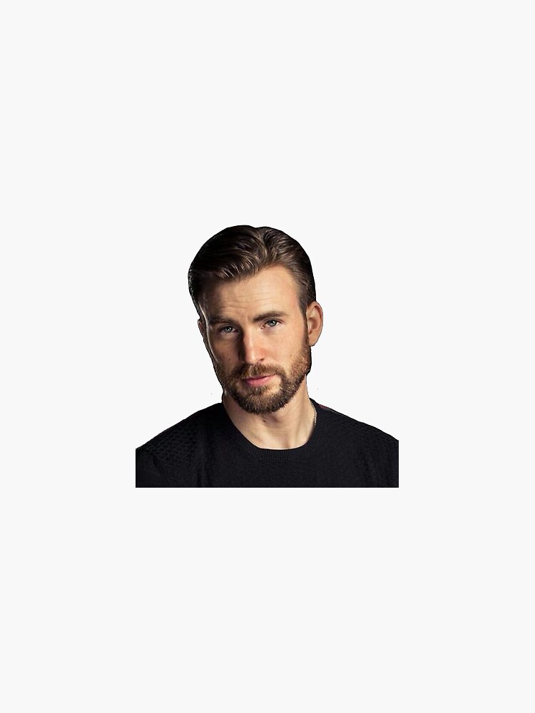 "Chris Evans Sticker" Sticker by Seldent | Redbubble