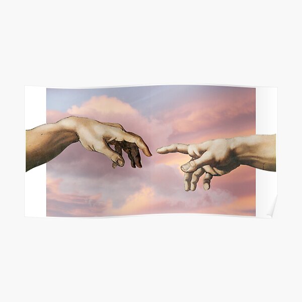 "The creation of Adam" Poster by edisr00 | Redbubble