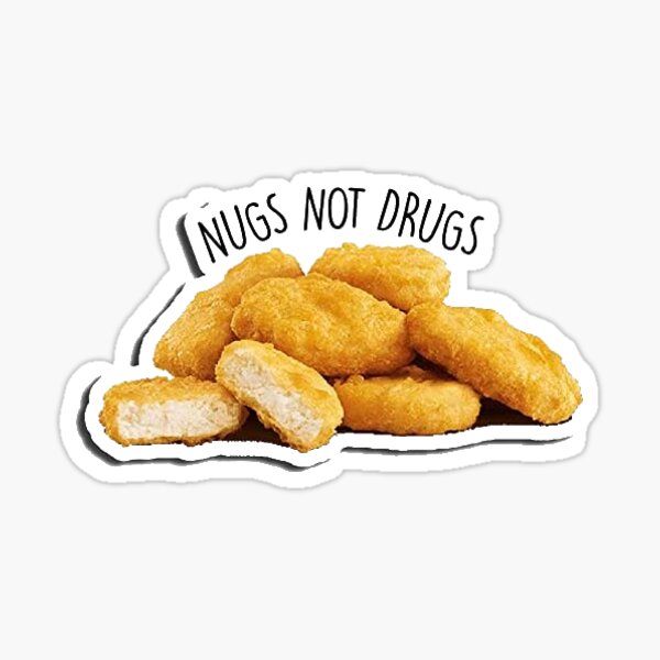"Nugget Stickers" Sticker for Sale by Seldent | Redbubble