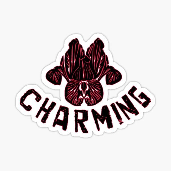 "Charming" Sticker by Go-Stomp | Redbubble