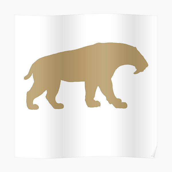 " Smilodon Populator " Poster by Noah357 | Redbubble
