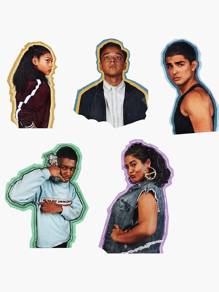 "On My Block Sticker Pack" Sticker by kaydencewag | Redbubble
