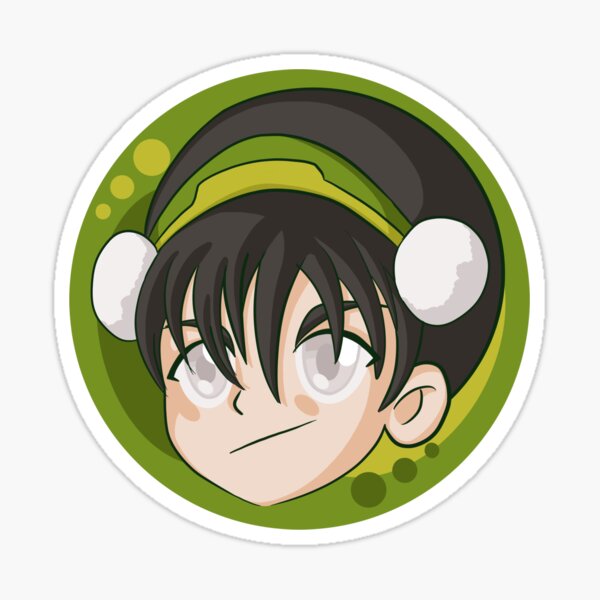 "ATLA Chibi Toph" Sticker for Sale by LaurenTheLyon | Redbubble