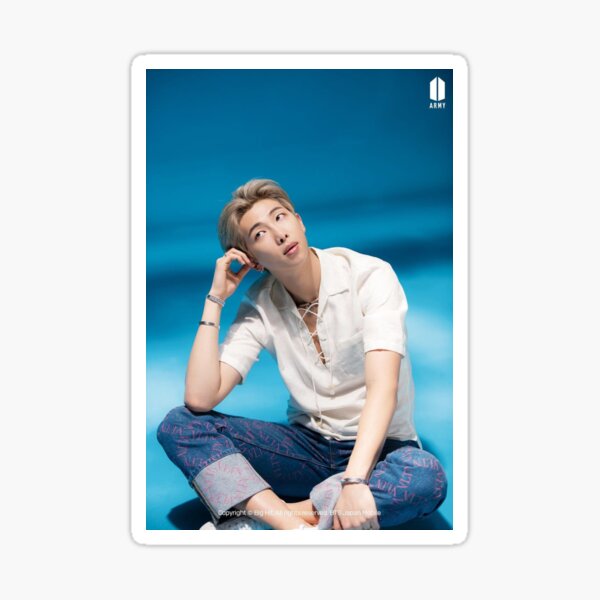 "BTS - Namjoon" Sticker for Sale by braceletsbyqu | Redbubble