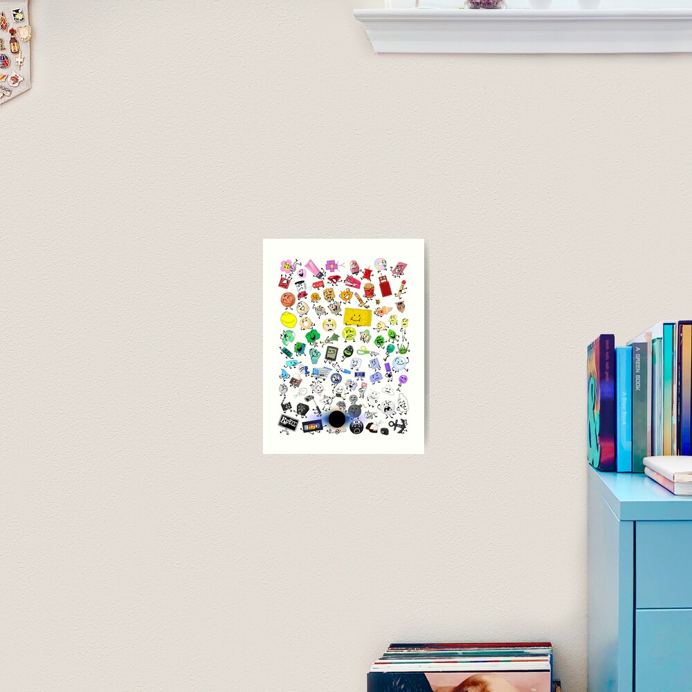 "BFB and TPOT Full Cast print" Art Print for Sale by Pirans | Redbubble