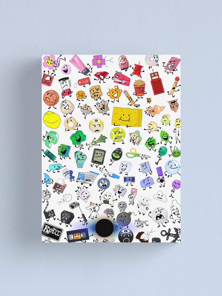 "BFB and TPOT Full Cast print" Canvas Print for Sale by Pirans | Redbubble