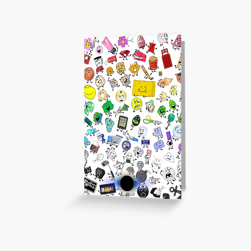 "BFB and TPOT Full Cast print" Greeting Card for Sale by Pirans | Redbubble