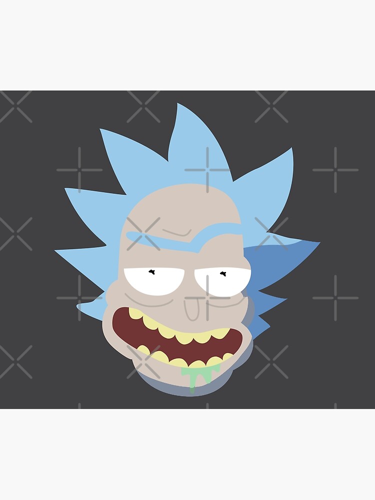 "Smirking Rick Sanchez" Poster for Sale by SmirkingDesigns | Redbubble