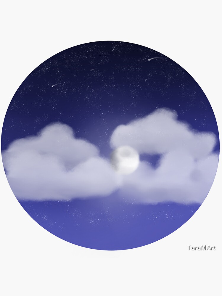 "Night Sky" Sticker by TaraMArt | Redbubble