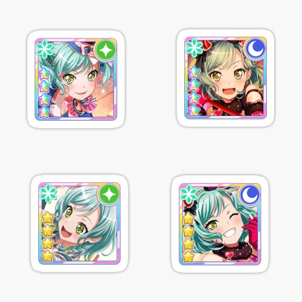 "Hina Hikawa Icon Set" Sticker by Skillers3 | Redbubble