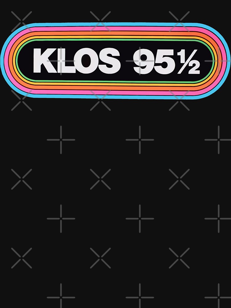 KLOS 951/2 Rock Radio Station Logo | Active T-Shirt sold by Diana ...