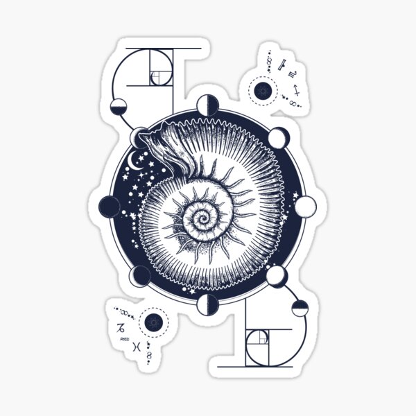 "Golden ratio" Sticker for Sale by intueri | Redbubble