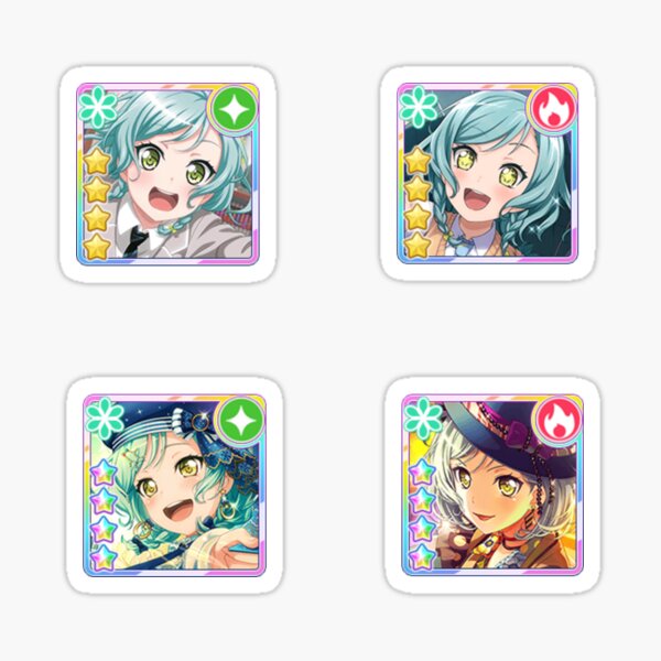 "Hina Hikawa Icon Set" Sticker by Skillers3 | Redbubble