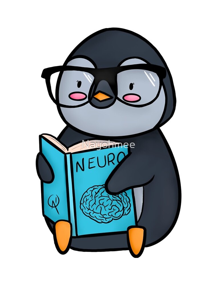 "Smart penguin" iPhone Case for Sale by Nayohmee | Redbubble