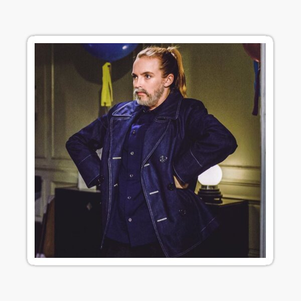 "Villanelle dressed as Konstantin " Sticker for Sale by R-uby | Redbubble