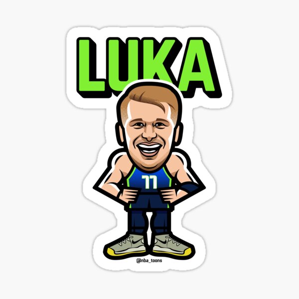"Luka" Sticker by NBAtoons | Redbubble