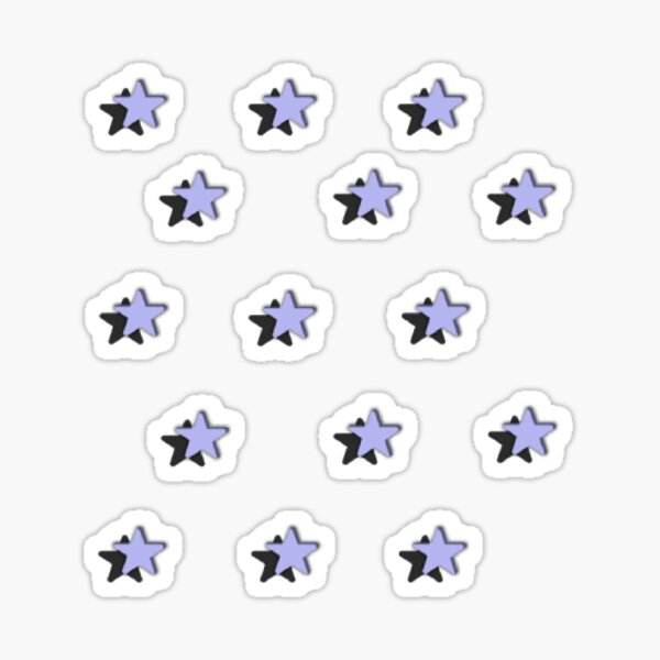 "Purple Sticker Set " Sticker by kuts | Redbubble