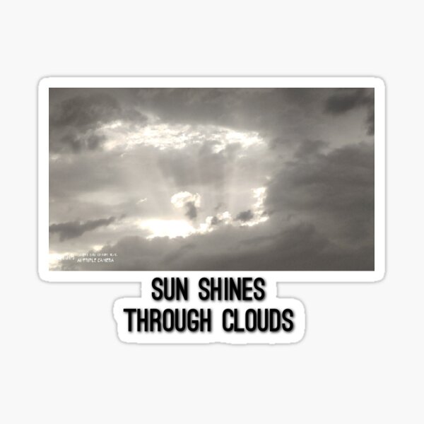 "Sun Shines" Sticker for Sale by Ramesh007 | Redbubble