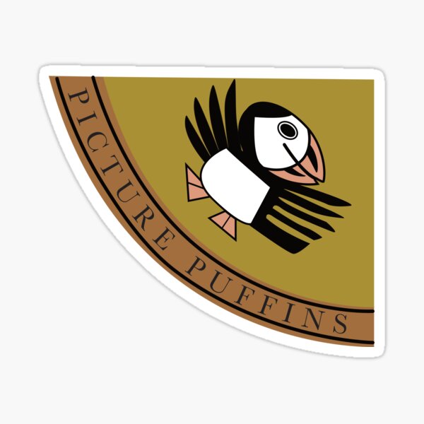 "'Picture Puffins' logo 2" Sticker for Sale by Logocryo | Redbubble