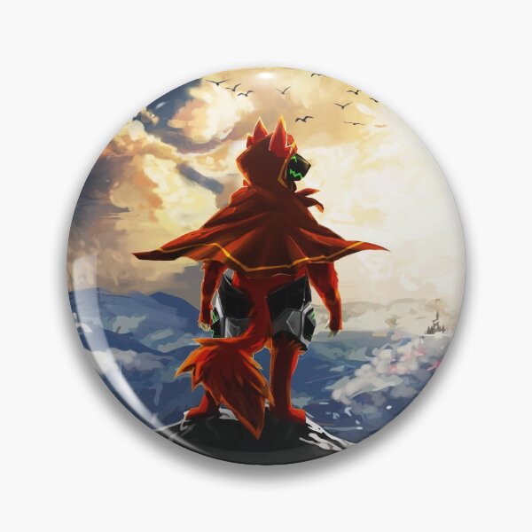 "LEGEND OF AKURO Protogen Game Poster" Pin for Sale by Fuzznet | Redbubble