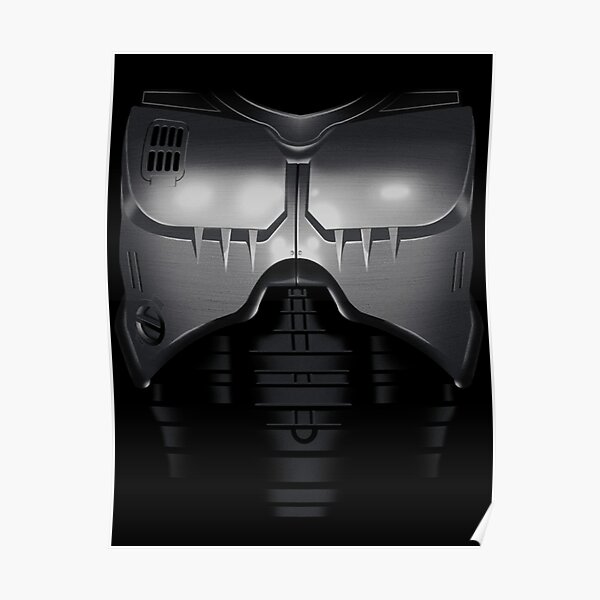 "Robocop Chest Plate" Poster by Ravensclaw3 | Redbubble