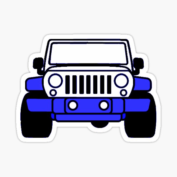 "Jeep Sticker " Sticker by carliemarrella | Redbubble