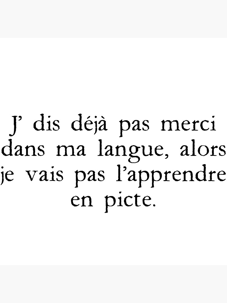 Poster « Kaamelott - Leodagan #16 - J’ dis déjà pas merci dans ma ...