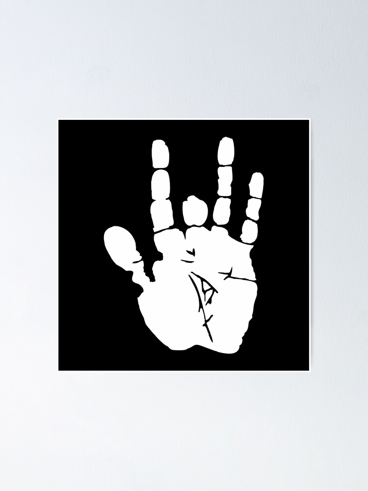 "Jerry Garcia Hand" Poster for Sale by nelsonxavi | Redbubble