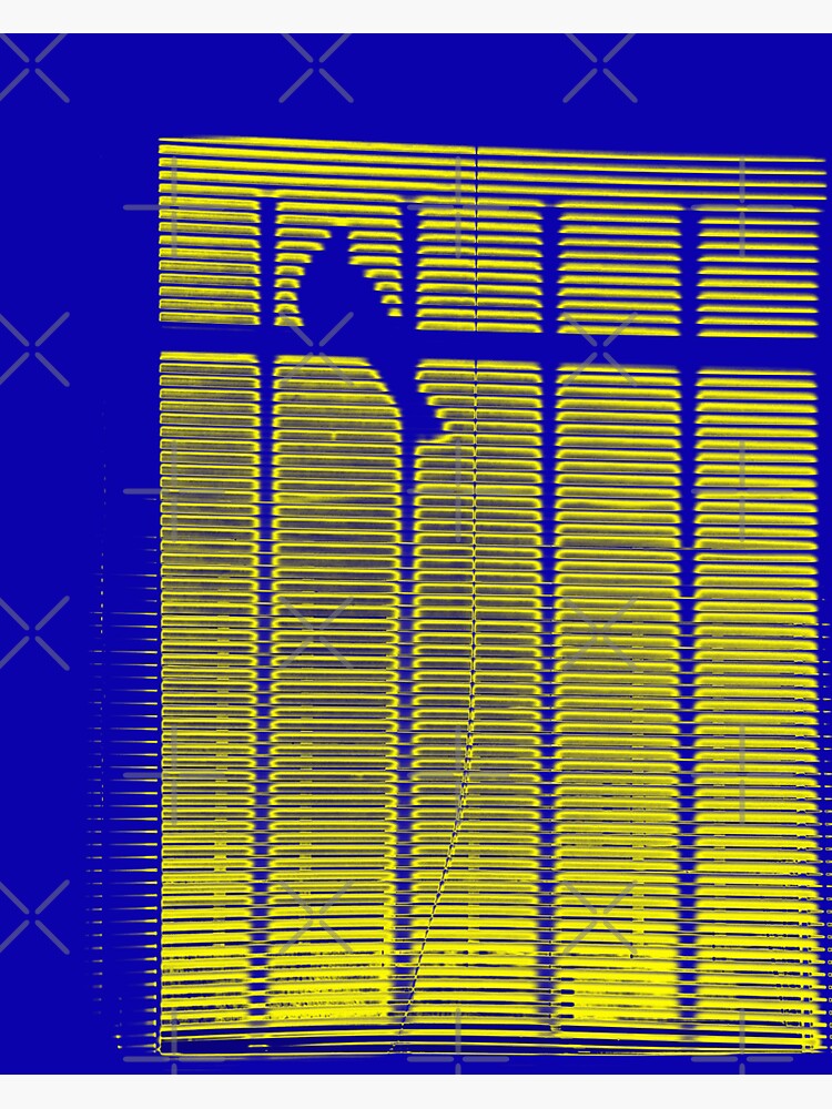 "window(by parisa javaheri)" Sticker by modopod1 | Redbubble