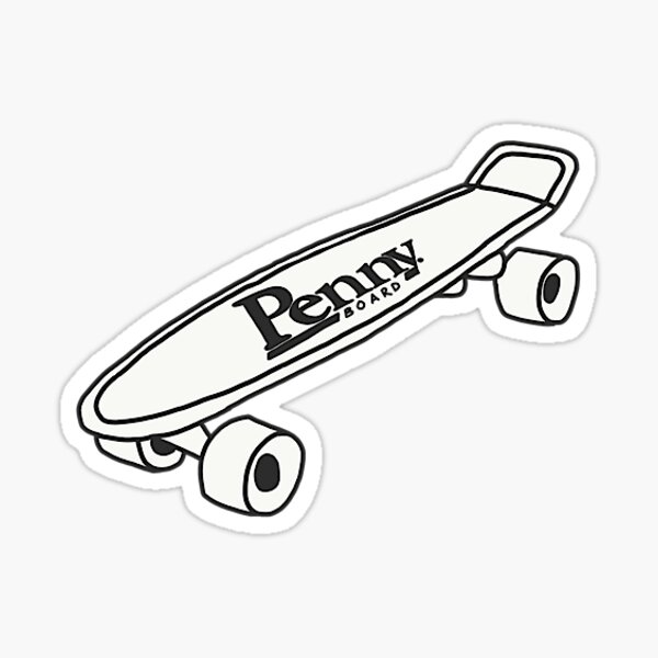 Penny Board Stickers | Redbubble