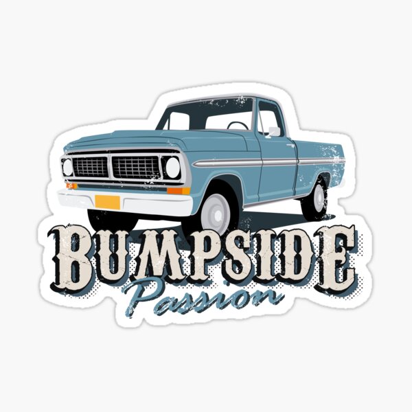 "Bumpside Truck Passion Blue" Sticker for Sale by CoolRide | Redbubble