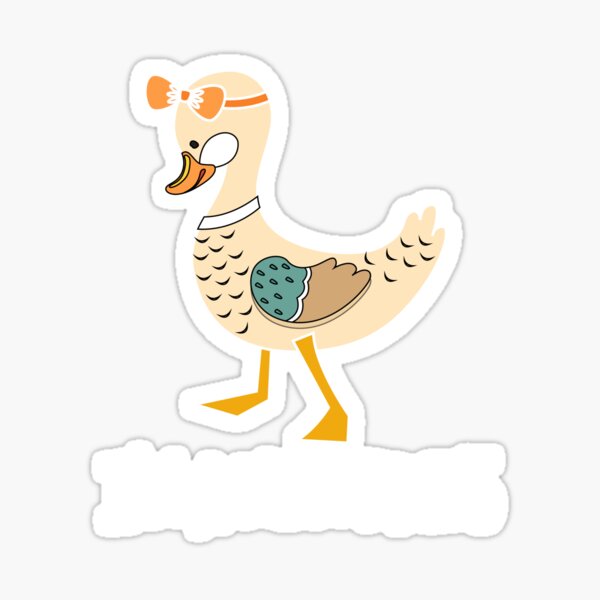 "Mr Ducks-I'm A Mom Ducks" Sticker for Sale by Ms-Nach | Redbubble