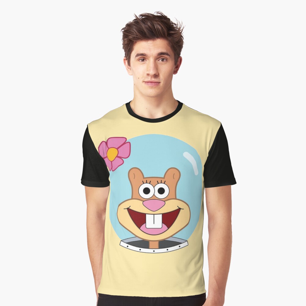 "Sandy cheeks" T-shirt for Sale by NOX124 | Redbubble | sandy cheeks ...