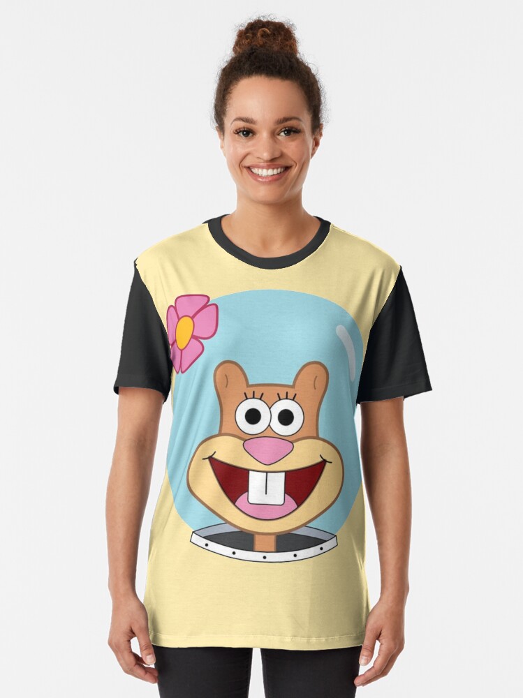 "Sandy cheeks" Graphic T-Shirt for Sale by NOX124 | Redbubble