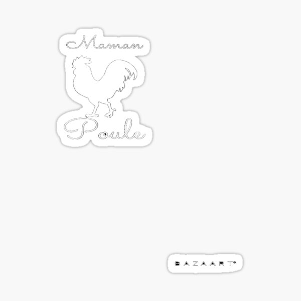 "mother hen" Sticker for Sale by axeldino | Redbubble